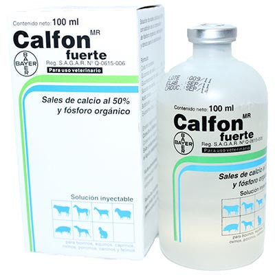 Solución inyectable Calfon Fuerte - 100 ml – EQUINAZONE